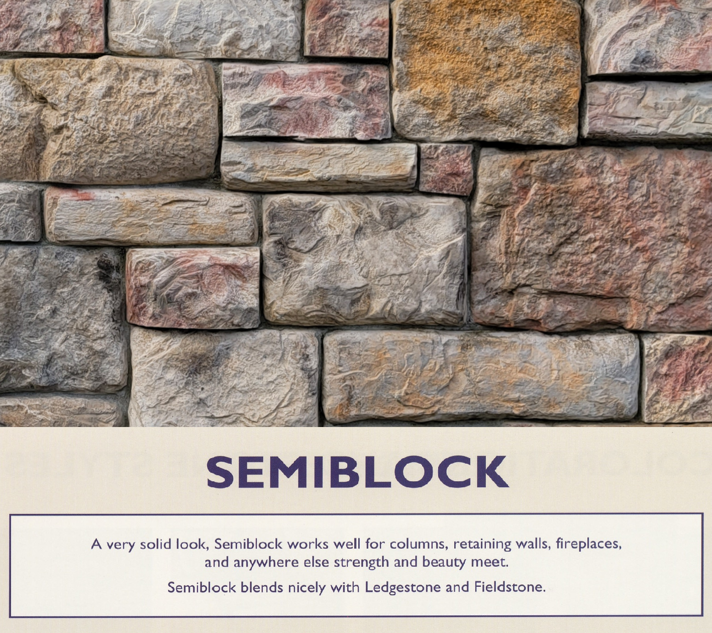 Semiblock Flats & Corners - Stone Smart